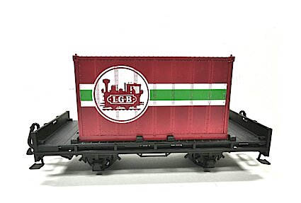 LGB Model Trains, LGB Locomotives, Garden Train Sets, G Scale Model Trains,: LGB 4003 Flat w/LGB ...